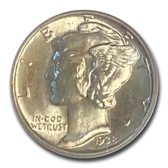 Buy 1938 Mercury Dime MS-66 (FB) PCGS | APMEX
