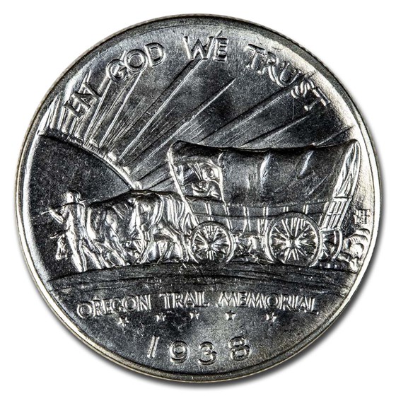 Buy 1938 Oregon Trail Memorial Half Dollar Commem Half BU | APMEX