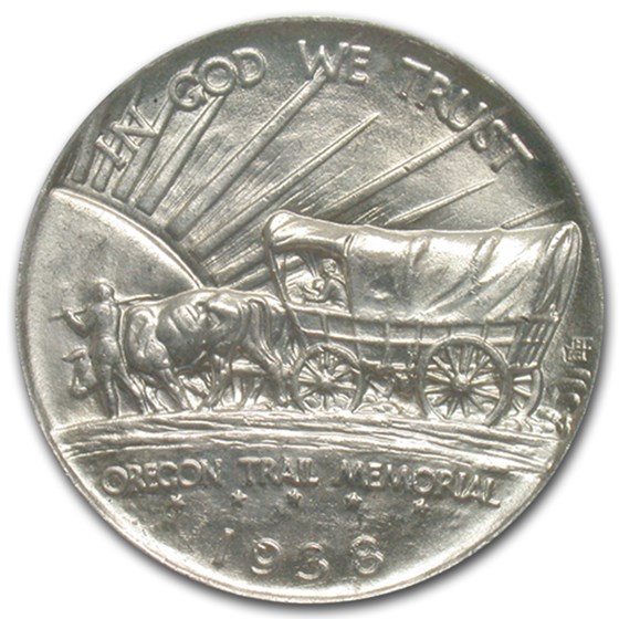 Buy 1938-S Oregon Trail Memorial Half Dollar MS-67+ PCGS CAC | APMEX