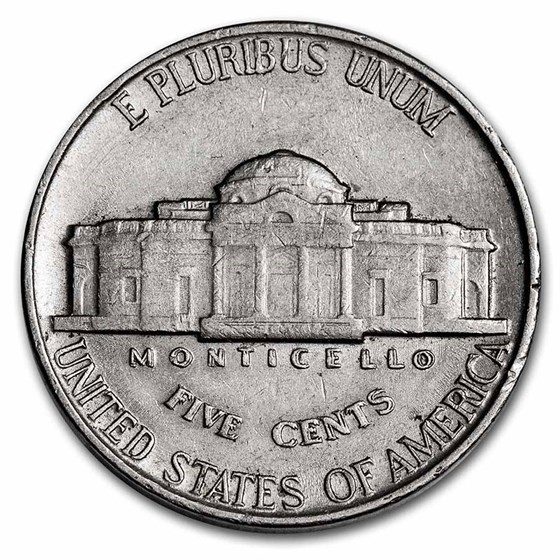 Buy 1939 Jefferson Nickel Doubled Die Reverse AU | APMEX