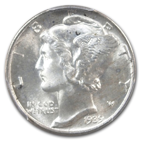 Buy 1939 Mercury Dime MS-67 PCGS CAC (FB) | APMEX