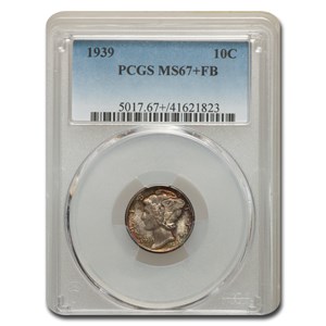 Buy 1939 Mercury Dime MS-67+ PCGS (FB) | APMEX