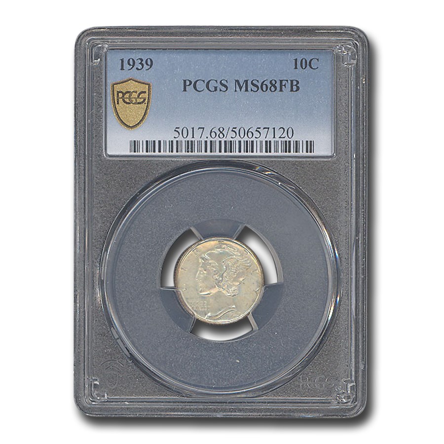 Buy 1939 Mercury Dime MS-68 PCGS (FB) | APMEX