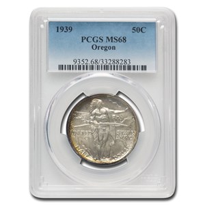 Buy 1939 Oregon Commemorative Half Dollar MS-68 PCGS | APMEX