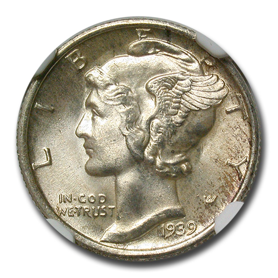 1939-S Mercury Dime MS-67+ NGC