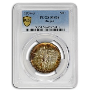 Buy 1939-S Oregon Commemorative Half Dollar MS-68 PCGS | APMEX