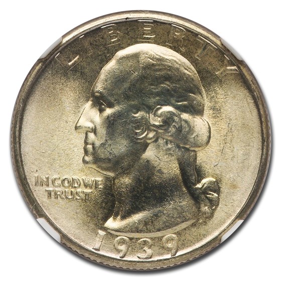 Buy 1939 Washington Quarter MS-67+ NGC | APMEX