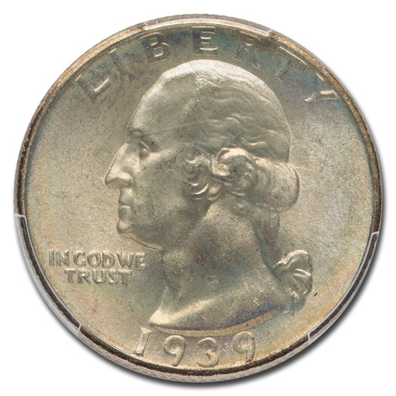 Buy 1939 Washington Quarter MS-68 PCGS | APMEX