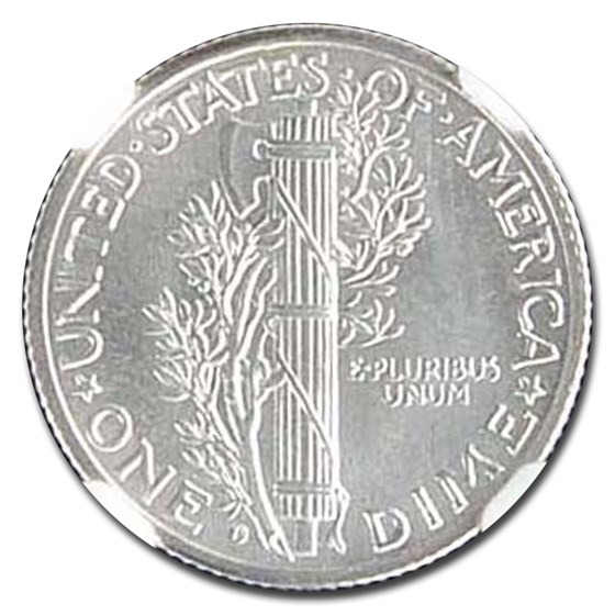 Buy 1940-D Mercury Dime MS-67 NGC (FB) | APMEX