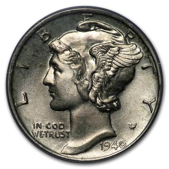 Buy 1940 Mercury Dime MS-67 PCGS | APMEX