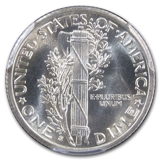 Buy 1940-S Mercury Dime MS-67 PCGS (FB) | APMEX
