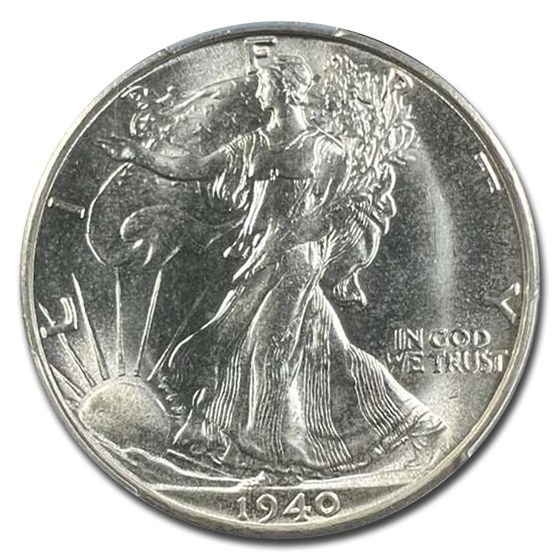 Buy 1940-S Walking Liberty Half Dollar MS-66 PCGS | APMEX
