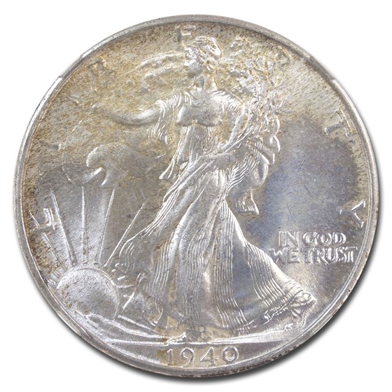 Buy 1940 Walking Liberty Half Dollar MS-66+ NGC CAC | APMEX