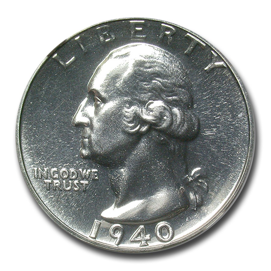 Buy 1940 Washington Quarter PF-67 NGC | APMEX