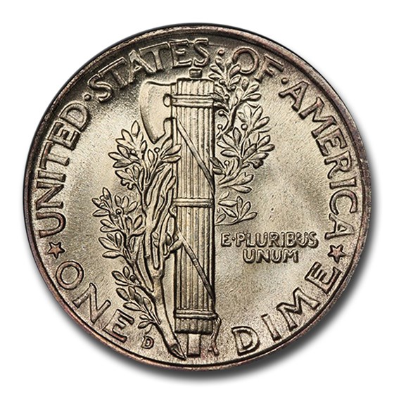 Buy 1941-D Mercury Dime MS-68 PCGS (FB) | APMEX