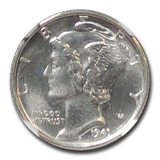 Buy 1941-S Mercury Dime MS-67+ NGC (FB, PL) | APMEX