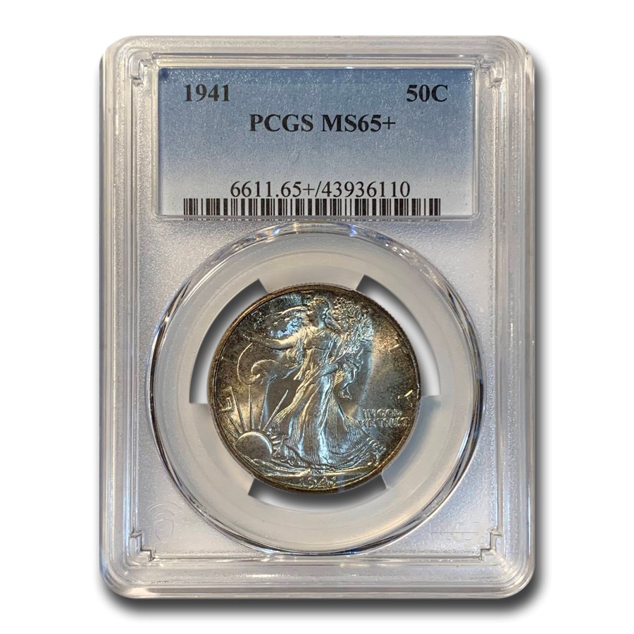 Buy 1941 Walking Liberty Half Dollar MS-65+ PCGS | APMEX