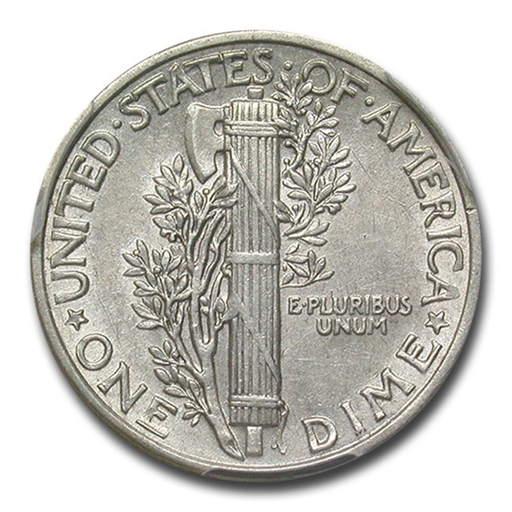 Buy 1942/1 Mercury Dime AU-53 PCGS CAC | APMEX