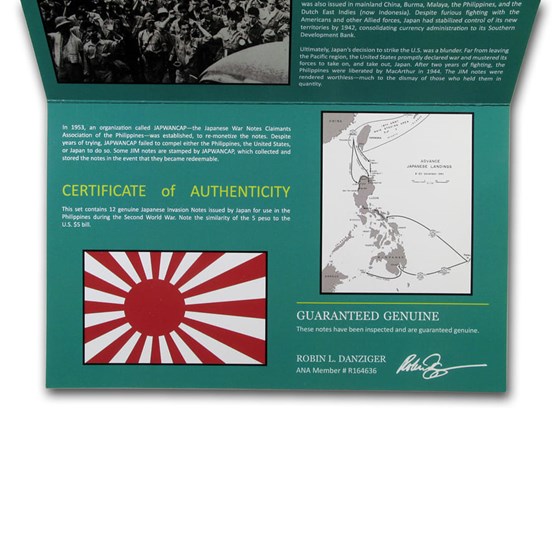 Buy 1942-1944 Japanese Invasion of WWII Set (12 Note Set) | APMEX