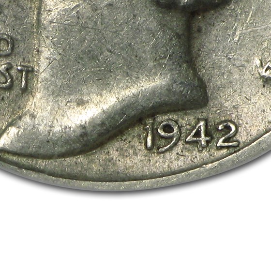 Buy 1942/41-D Mercury Dime AU-50 NGC | APMEX