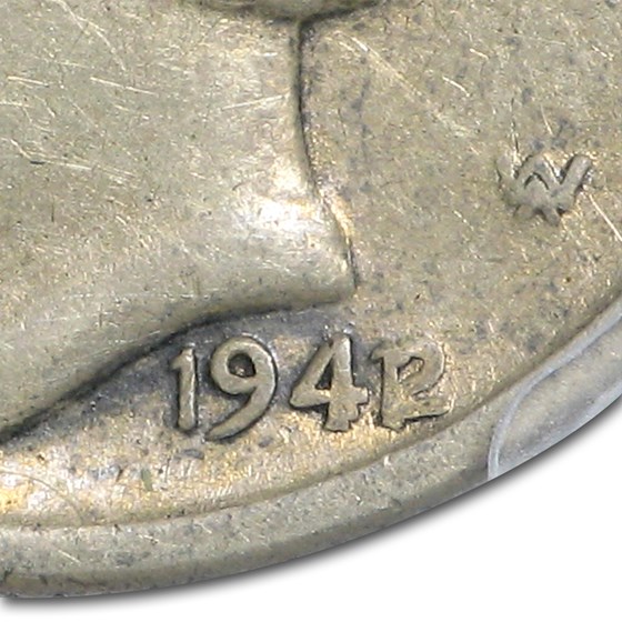 Buy 1942/41 Mercury Dime VF-35 PCGS Coin | Mercury Dimes (1916 - 1945) (Certified) | APMEX