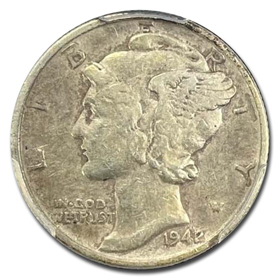 Buy 1942/41 Mercury Dime VF-35 PCGS | APMEX