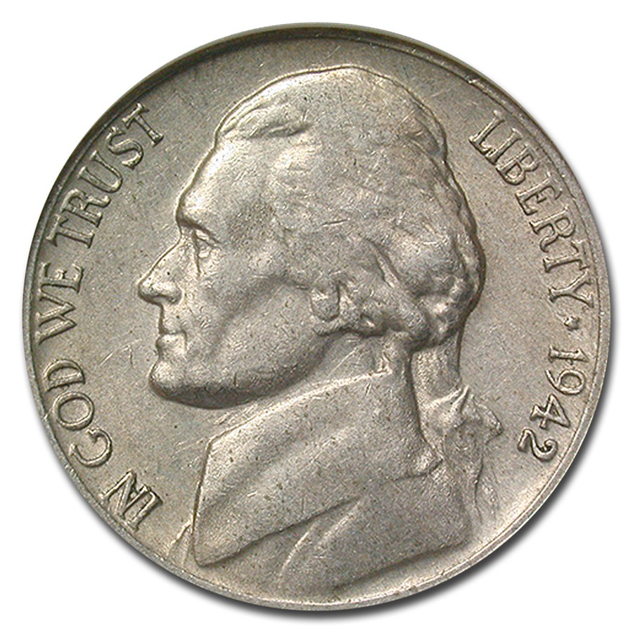 Buy 1942-D Jefferson Nickel XF-40 NGC (D/Horizontal D, FS-501) | APMEX