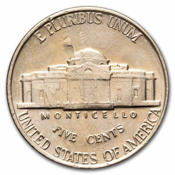Buy 1942 Jefferson Nickel Type-I 40-Coin Roll BU | APMEX