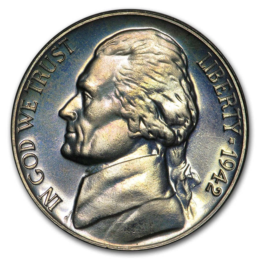 Buy 1942 Jefferson Nickel Type-I Proof | APMEX