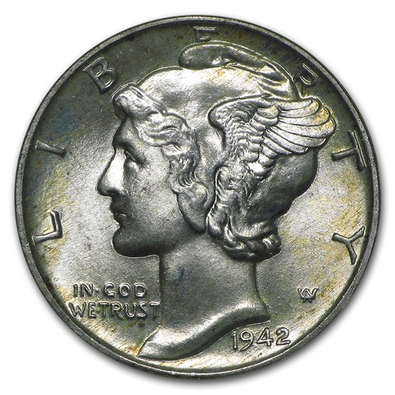 Buy 1942 Mercury Dime MS-66 PCGS (FSB) | APMEX