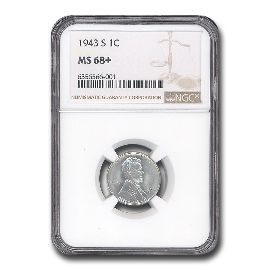 Buy 1943-S Lincoln Cent MS-68+ NGC | APMEX