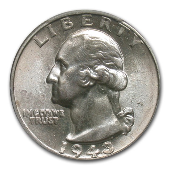 Buy 1943 Washington Quarter MS-66 PCGS (DDO, FS-103) | APMEX