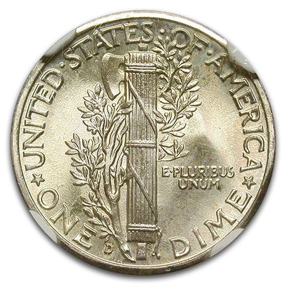 Buy 1944-D Mercury Dime MS-68 NGC (FB) | APMEX