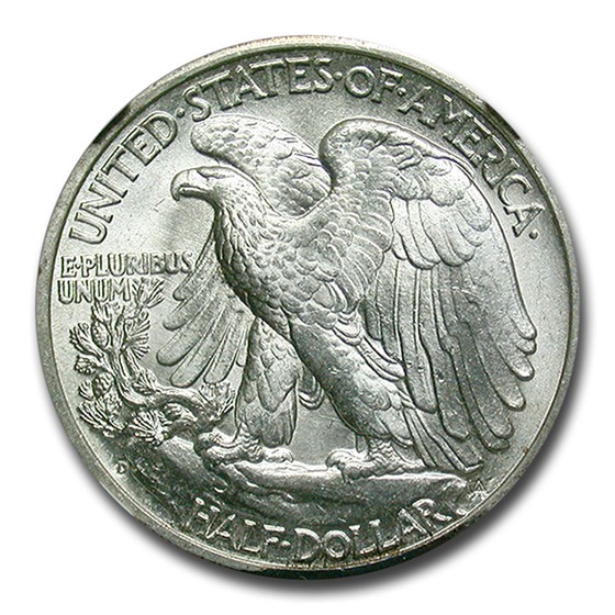 Buy 1944-D Walking Liberty Half Dollar MS-66 NGC | APMEX