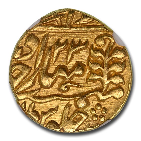 Buy (1944) India Gold Mohur Singh II MS-64 NGC | APMEX