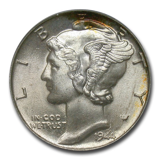 Buy 1944 Mercury Dime MS-66 PCGS CAC (FB) | APMEX