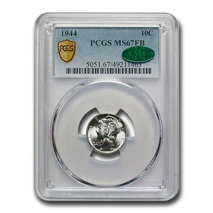 Buy 1944 Mercury Dime MS-67 PCGS CAC (FB) | APMEX