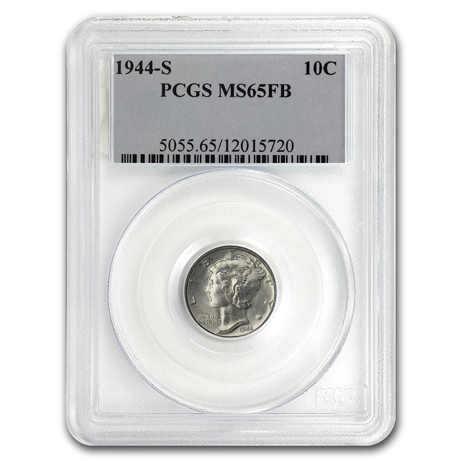 Buy 1944-S Mercury Dime MS-65 PCGS (FSB) | APMEX