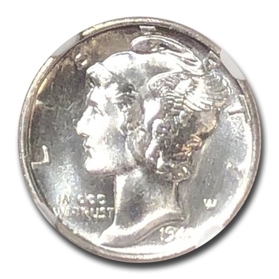 Buy 1944-S Mercury Dime MS-67+ NGC CAC (PL) | APMEX