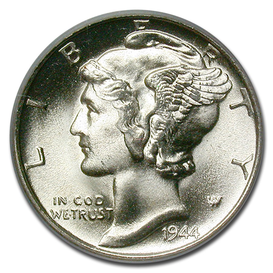 Buy 1944-S Mercury Dime MS-68 PCGS | APMEX