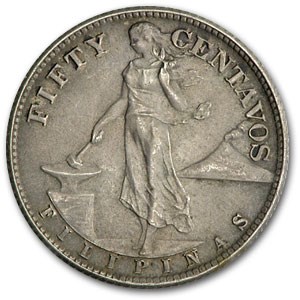 Buy 1944-S Philippines 50 Centavos AU | APMEX