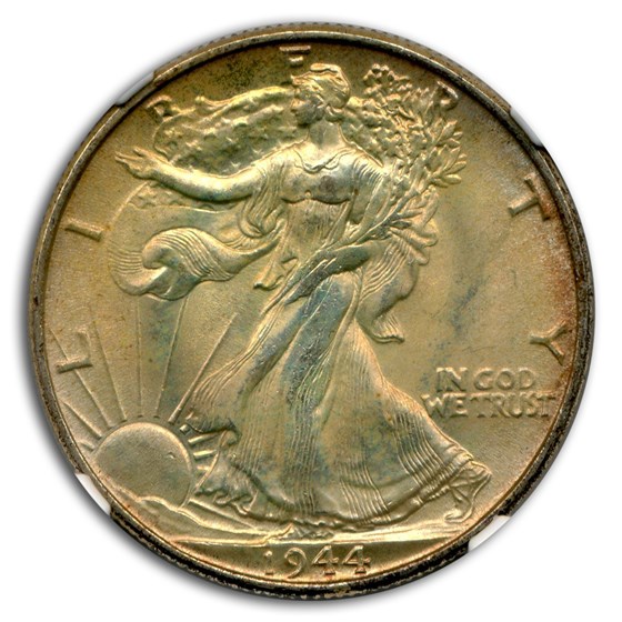 Buy 1944 Walking Liberty Half Dollar MS-68 NGC | APMEX