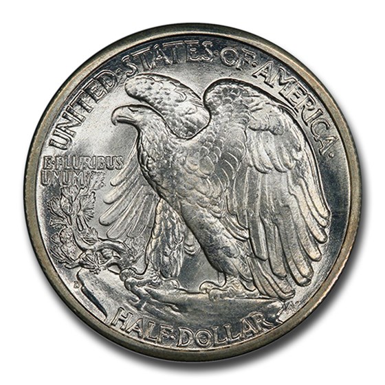 Buy 1945-D Walking Liberty Half Dollar MS-67 PCGS CAC | APMEX