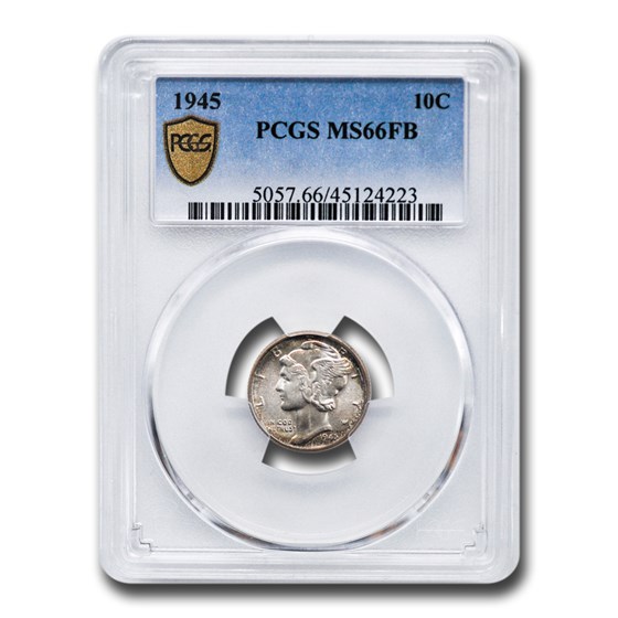 Buy 1945 Mercury Dime MS-66 PCGS (FB) | APMEX