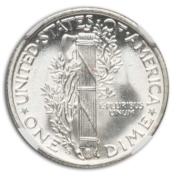 Buy 1945-S Mercury Dime MS-67+ NGC CAC (FB) | APMEX