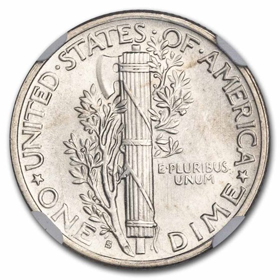 Buy 1945-S Mercury Dime MS-67 NGC (Micro S) | APMEX
