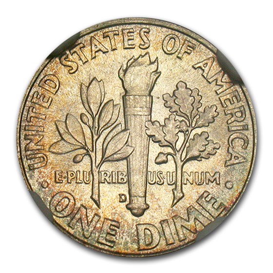 Buy 1946-D Roosevelt Dime MS-67 NGC CAC (FT) | APMEX