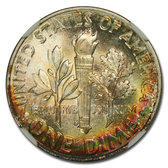 Buy 1946-D Roosevelt Dime MS-68 NGC | APMEX