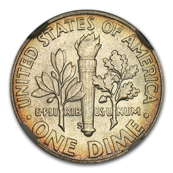 Buy 1946-S Roosevelt Dime MS-67* NGC (Full Torch) | APMEX