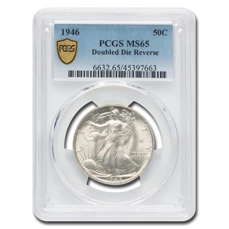 Buy 1946 Walking Liberty Half Dollar MS-65 PCGS (DDR) | APMEX